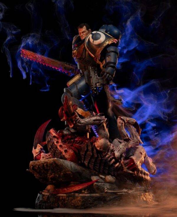 Warhammer 40k Lieutenant Titus (Battleline Edition) 1/6 Scale Statue ...